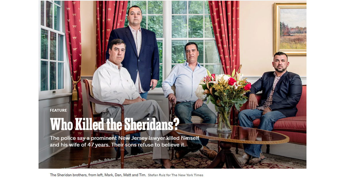 Who Killed the Sheridans? The Question Is Raised Once Again | Princeton ...