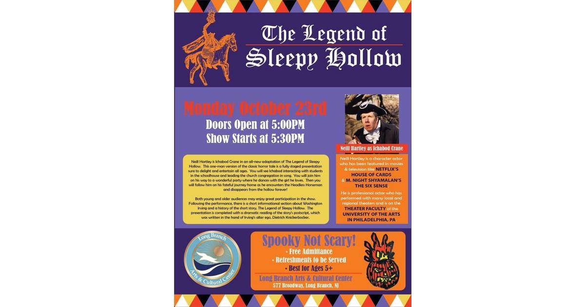 MONDAY: Legend of Sleepy Hollow Show! | Long Branch, NJ News TAPinto