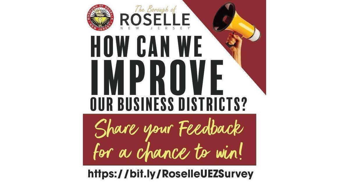 Borough of Roselle Encourages Residents to Help Shape the Future of Community Life | Roselle, NJ ...