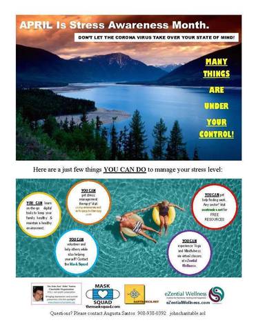 April is Stress Awareness Month | Bridgewater/Raritan, NJ News TAPinto