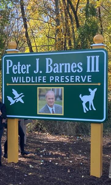 Sign of recognition: Legacy of Peter J. Barnes III Honored During Ceremony | South Plainfield ...