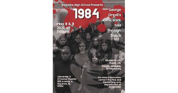1984: Bayonne Dance to Perform Interpretation of George Orwell Classic | Bayonne, NJ News ...