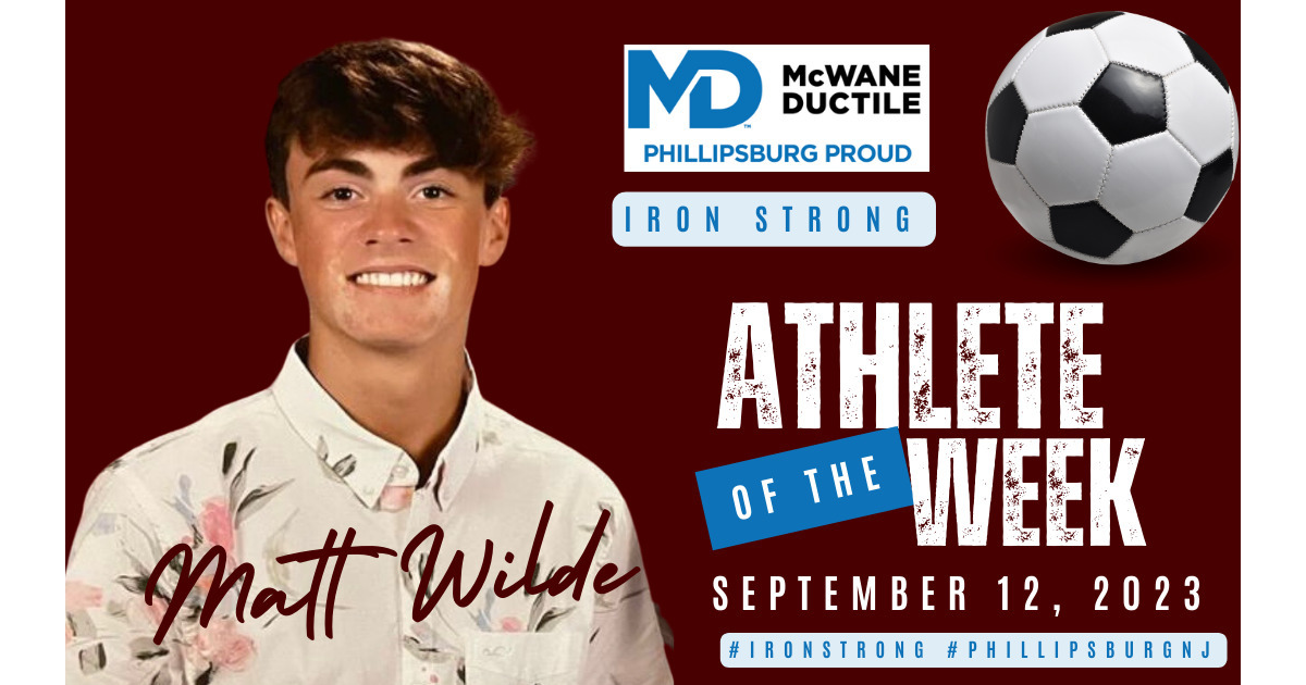 Iron Strong Athlete of the Week: Matt Wilde - Phillipsburg Boys Soccer ... Iron Strong Athlete of the Week: Matt Wilde - Phillipsburg Boys Soccer ...