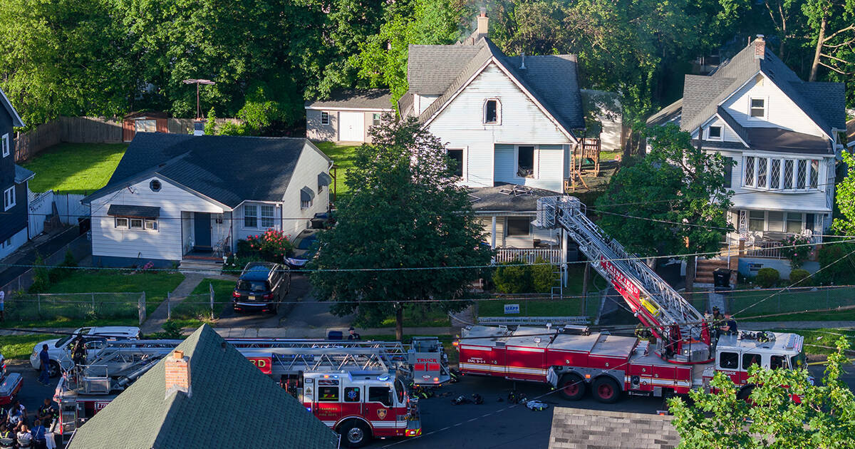 Serious House Fire Breaks Out Tuesday Afternoon on Plainfield's East End | Plainfield, NJ News ...