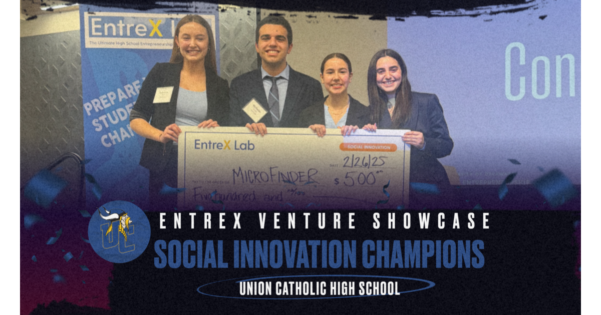 Union Catholic Students Finish 1st at EntreX Venture Showcase | Scotch Plains/Fanwood, NJ News ...