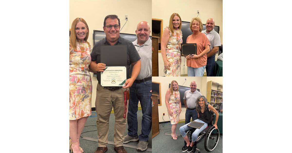 South Plainfield School District Retirees Recognized at June 2025 BOE Meeting | South Plainfield ...