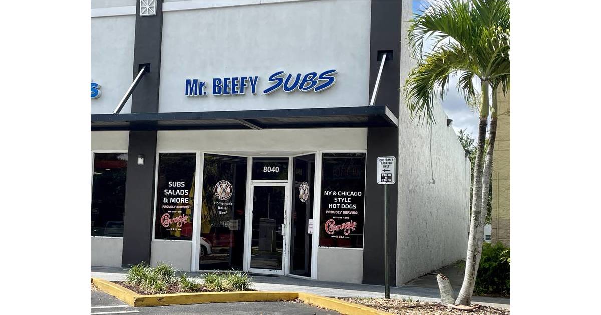 Mr. Beefy’s Subs and More Closes in Coral Springs as Owner Looks to Sell Restaurant | Coral ...