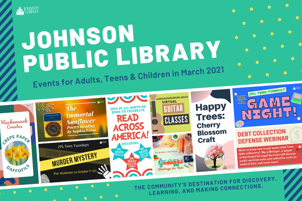 2021: Virtual Services & Events @ Hackensack’s Johnson Public Library | Hackensack, NJ News TAPinto