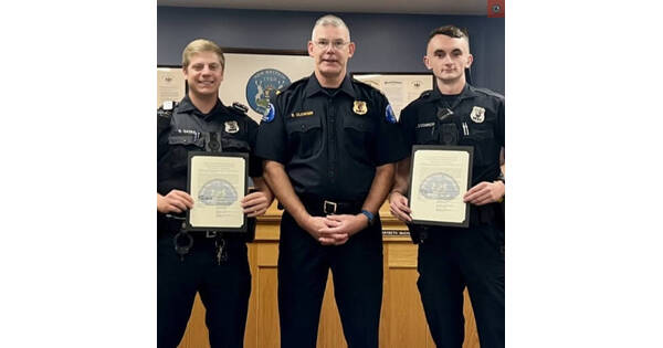 New Britain Police Officers Recognized for Saving Male Who Tried to Hill Himself in Peace Valley ...