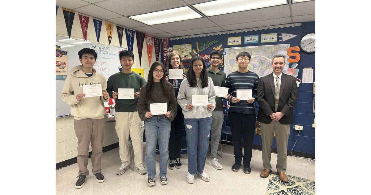 Chatham High Students Li, Rao, Tian, Wang, Yadav, Yannotta and Zartarian Named 2025 National ...