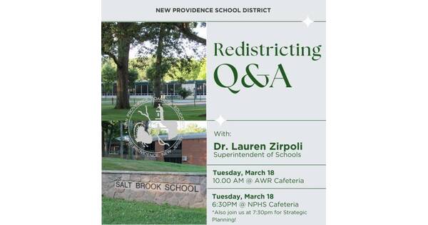Superintendent Zirpoli Provides Redistricting Update, Adds Community Q&A Sessions | New ...