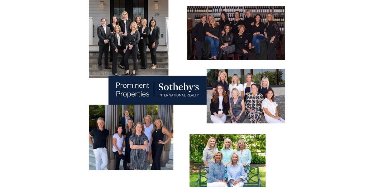 Prominent Properties Sotheby’s International Realty Teams Recognized With Prestigious Real ...
