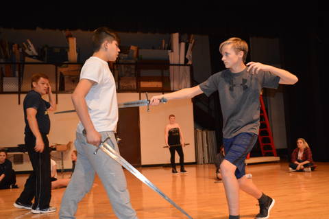 Randolph High School Drama Club Learns Stage Combat for Premiere of ...