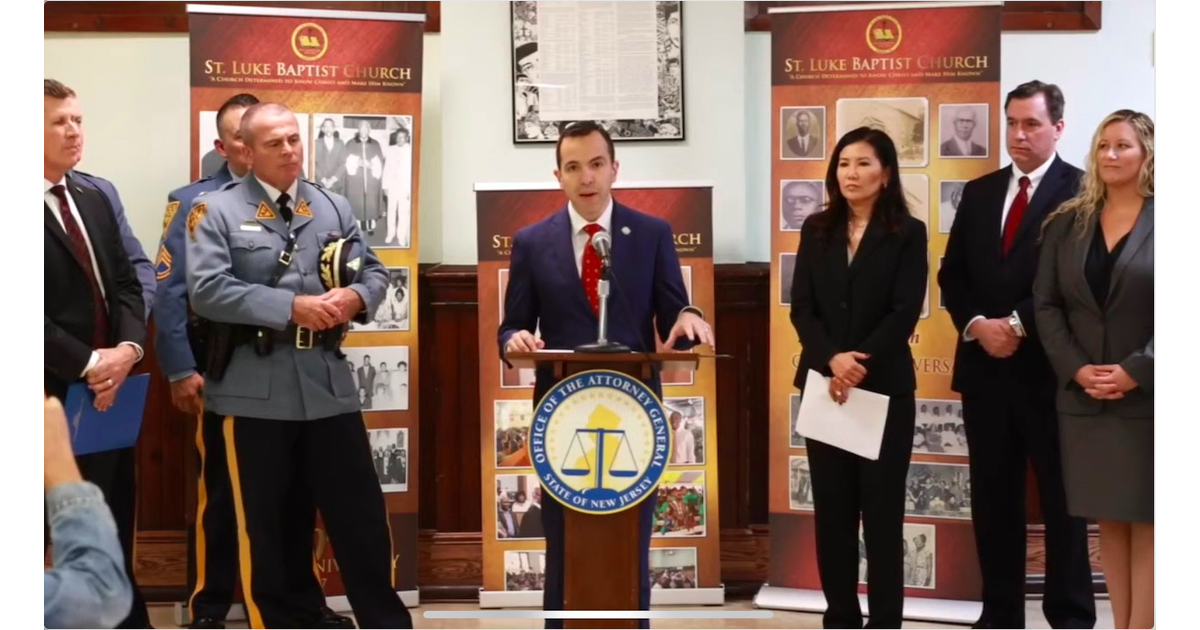 New Jersey Attorney General Matthew Platkin Announces Break Up Of Gun Ring With Ties To Paterson