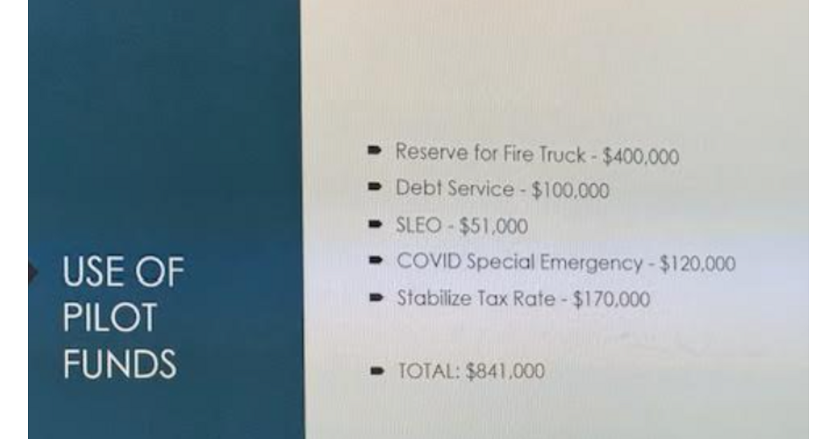 Ivy Pilot Money Being Used to Offset Expenses in 2025 Chatham Borough Municipal Budget; Parking ...