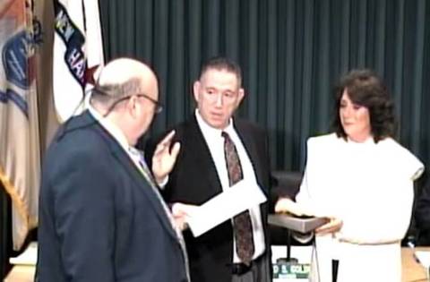 Michael Sciarra Sworn in to Library Board | Hawthorne , NJ News TAPinto | TAPinto