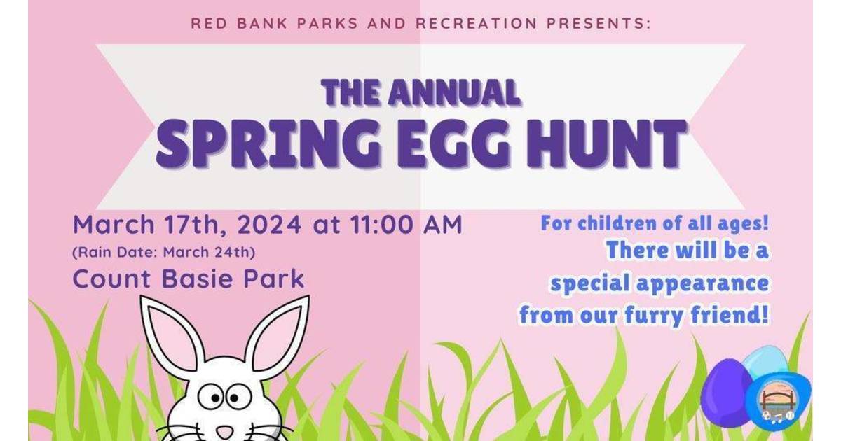 Take Pictures with the Bunny - Red Bank Spring Egg Hunt in March | Red ...