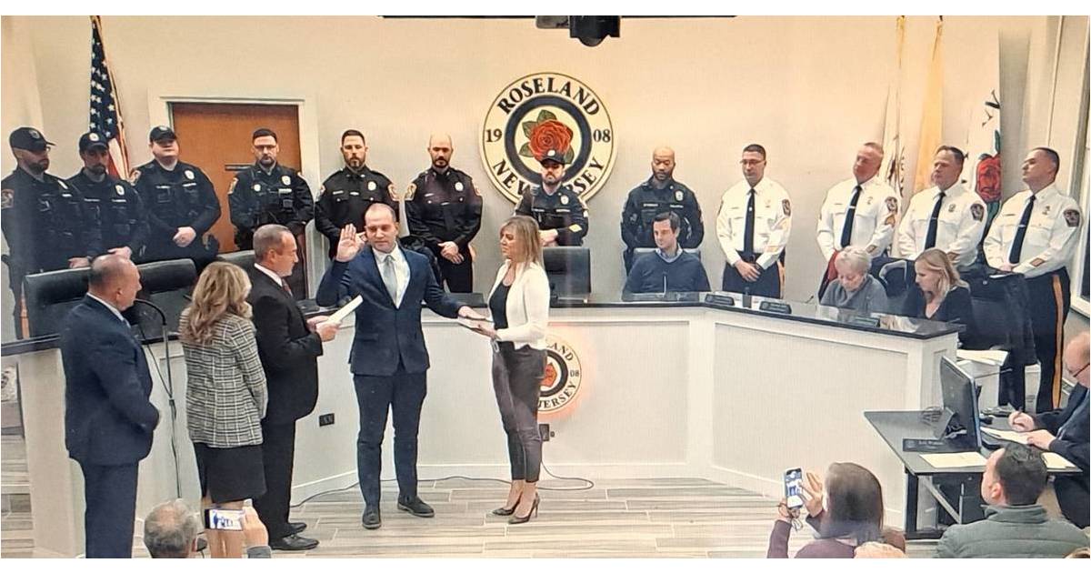 Roseland Police Department Welcomes New Patrol Officer At Nov 21