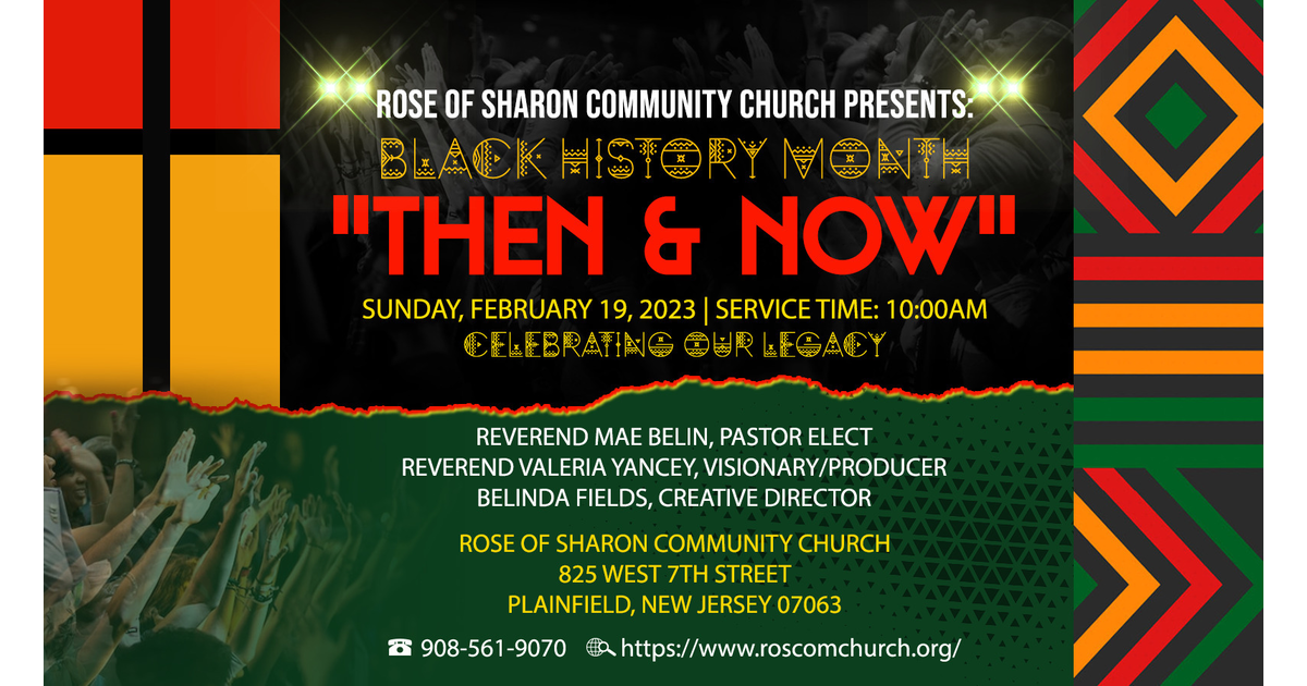 BLACK HISTORY MONTH CELEBRATING "OUR LEGACY", "THEN & NOW" | Plainfield ...