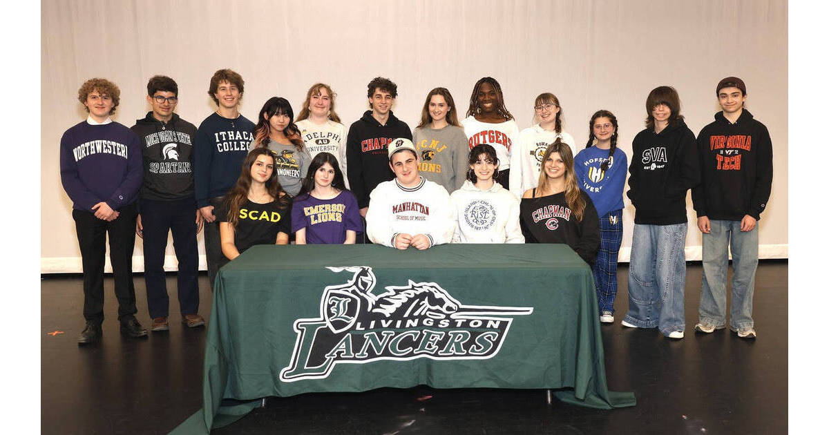 25 Livingston High School Students Celebrate Commitment to Pursue Arts ...