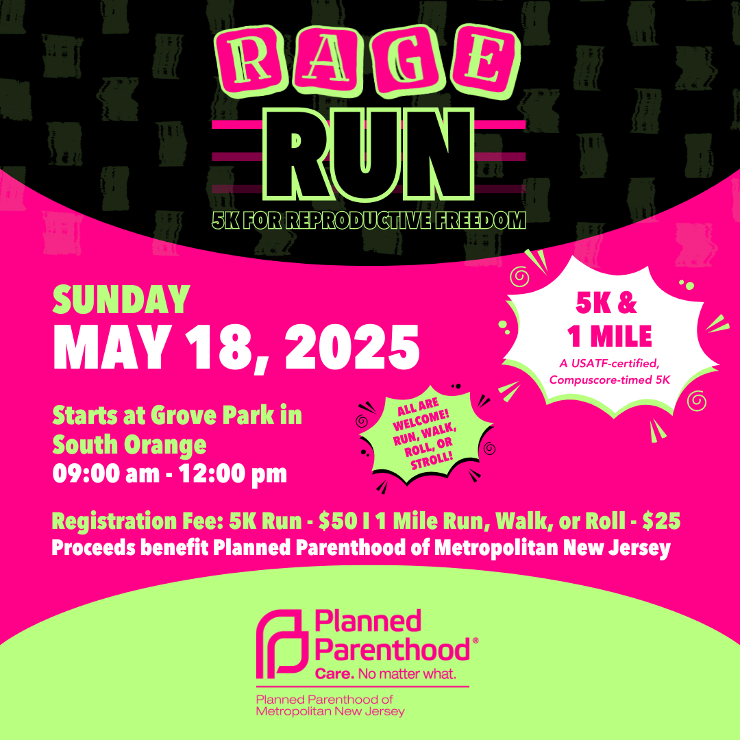 Rage Run: 5K for Reproductive Freedom | TAPinto | TAPinto