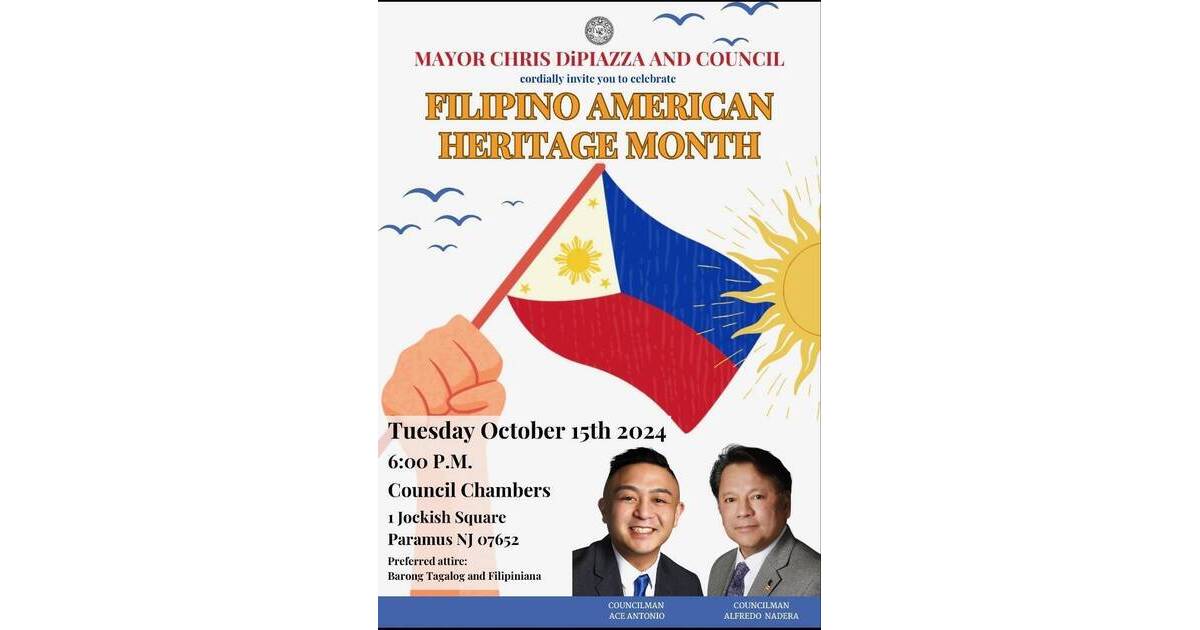Filipino American Heritage Month Celebration | TAPinto | TAPinto