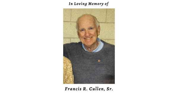 Obituary: Francis R. Cullen Sr., Dedicated Family Man and WWII Veteran | TAPinto.net | TAPinto