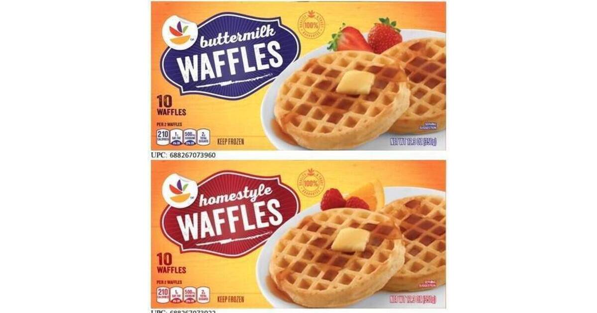Frozen Waffles Sold at Target, Walmart, Stop & Shop Recalled for Listeria | Phillipsburg, NJ ...