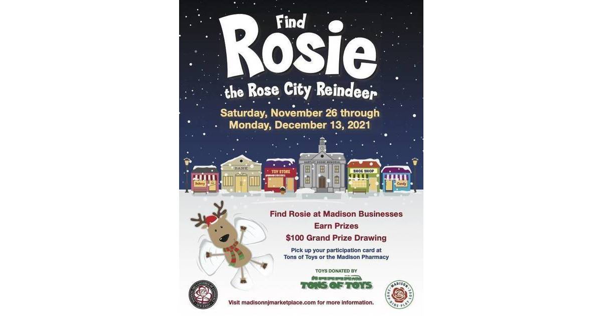 "Rosie the Rose City Reindeer' Kids Scavenger Hunt Happening Now in ...