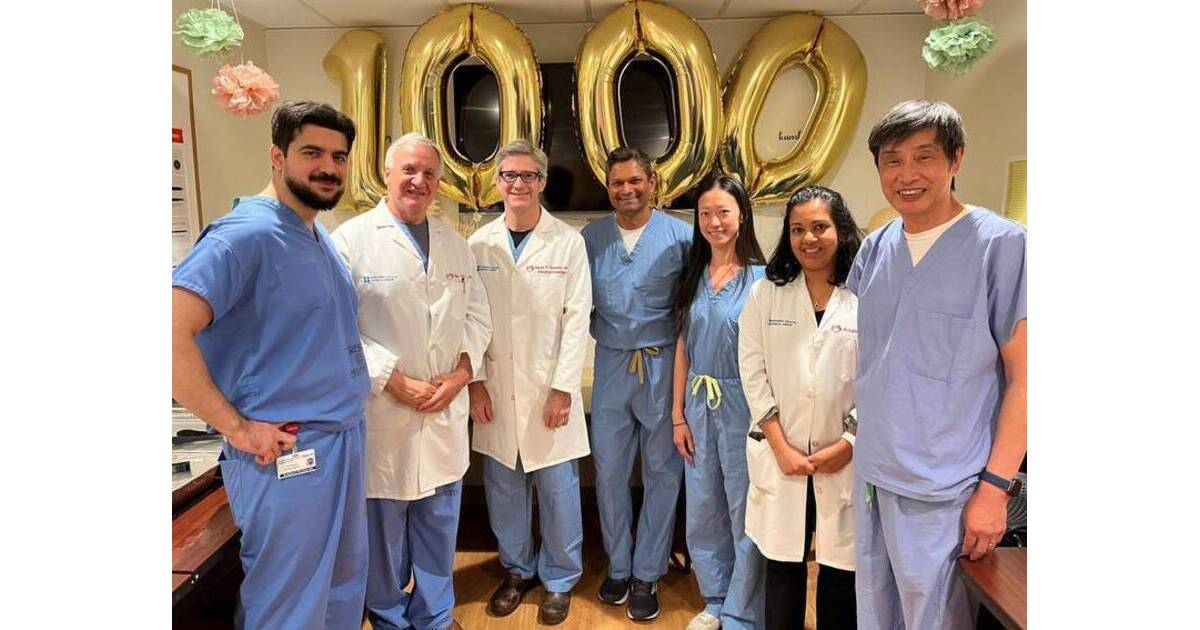 Cooperman Barnabas Medical Center Completes 1000th Watchman Procedure