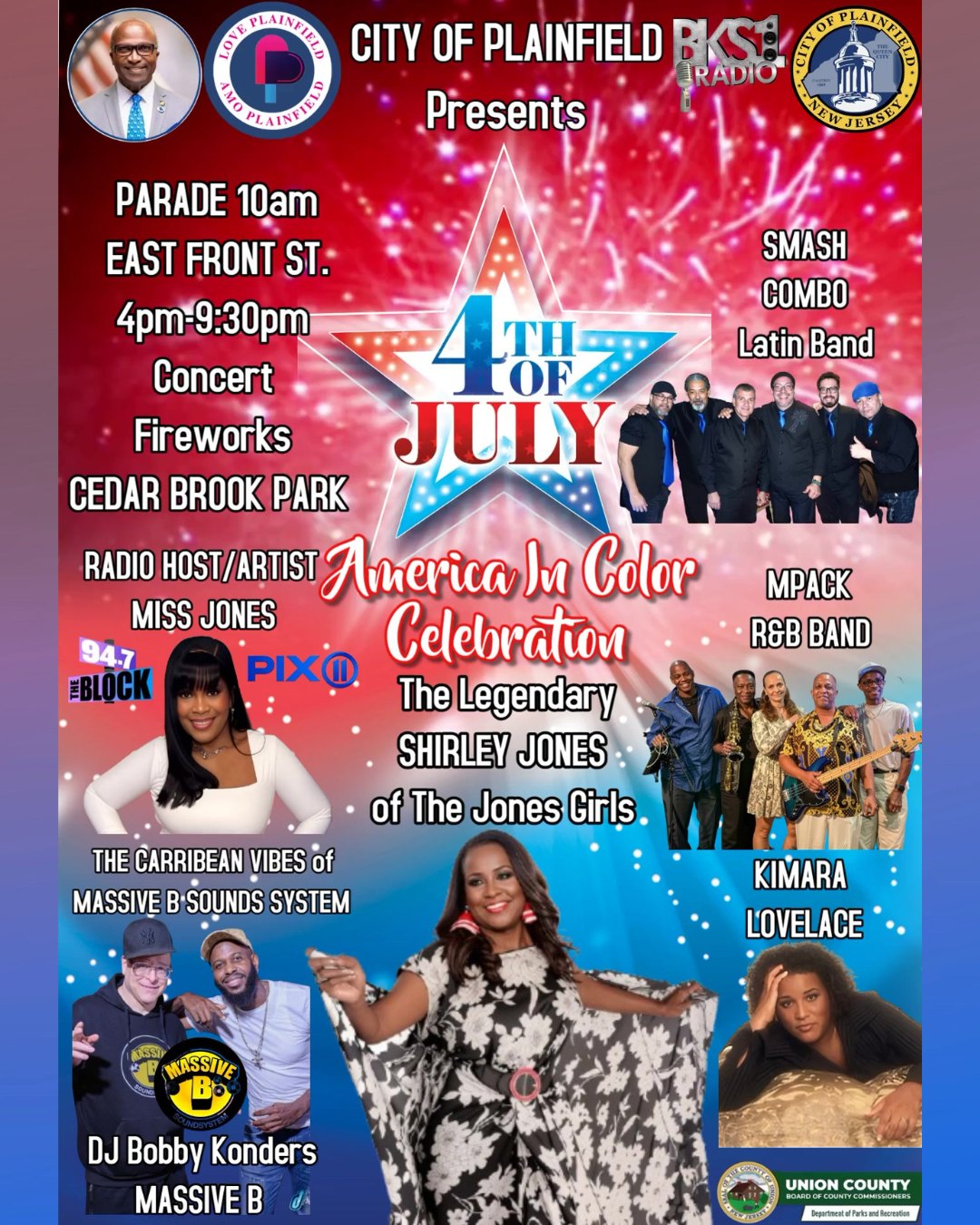 America in Color: Plainfield to Celebrate the Fourth of July with ...