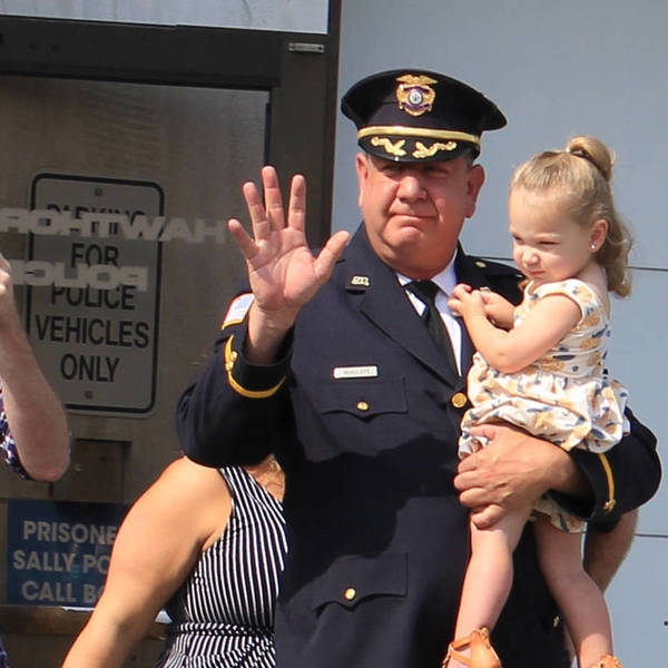 Police Chief Richard McAuliffe Saluted with a "Clap Out" on His ...