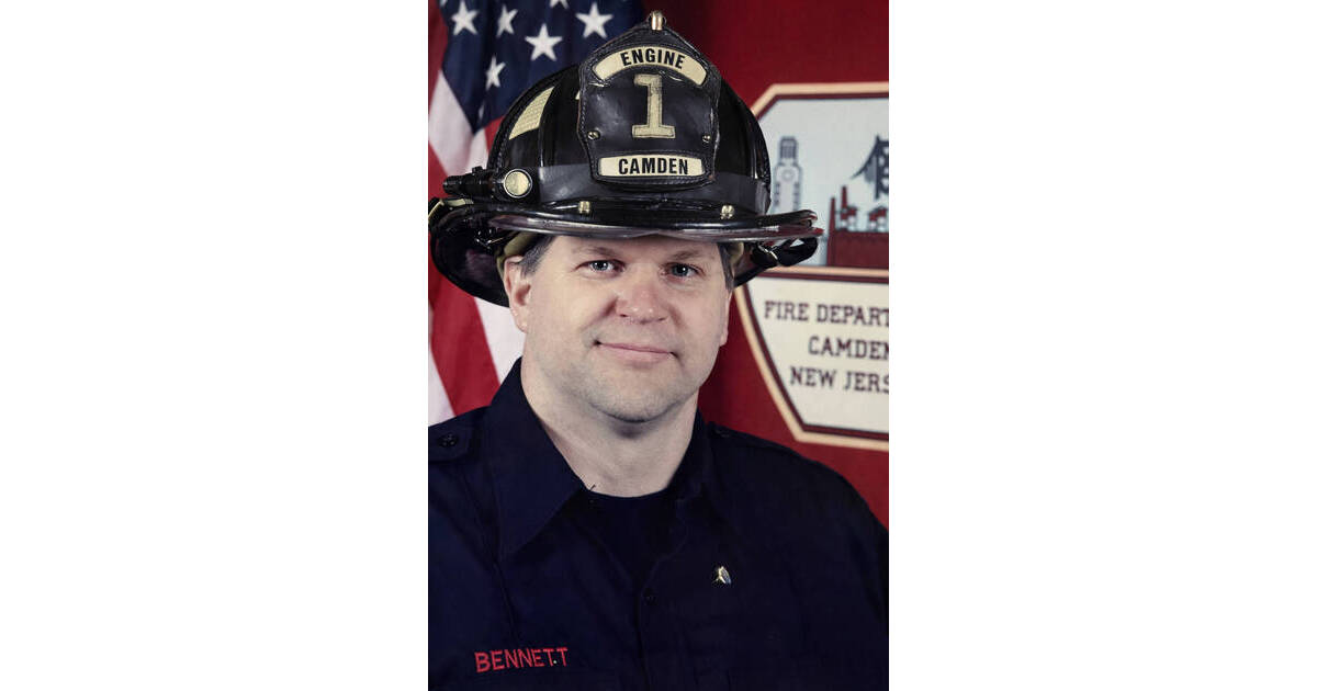 Services Wednesday for Camden Firefighter Bennett, Died Falling Off ...