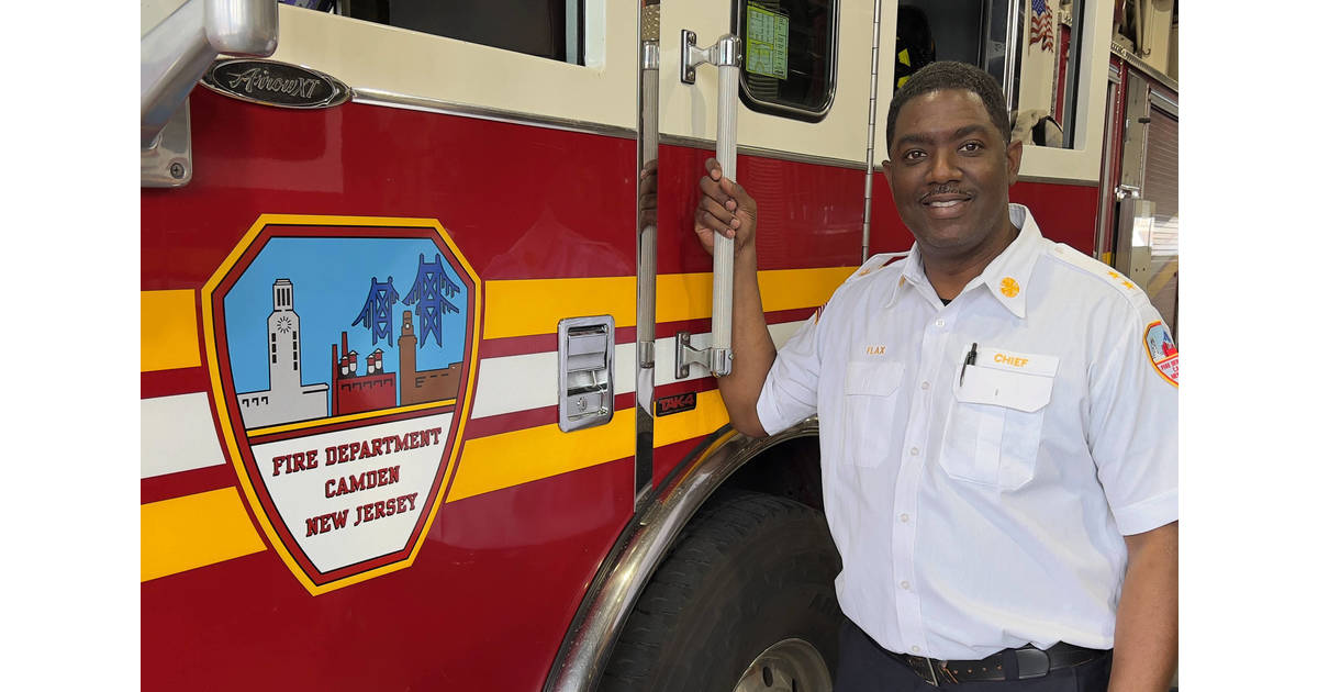 Jesse Flax, Camden's New Fire Chief, Embraces His Large 'Family ...