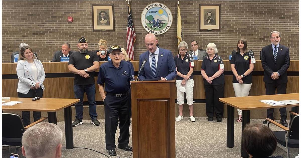 Honoring a Hero: Woodland Park Pays Tribute Frank Pomposelli | Passaic ...