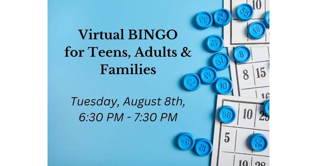 Virtual BINGO for Teens, Adults and Families | Somers, NY News TAPinto