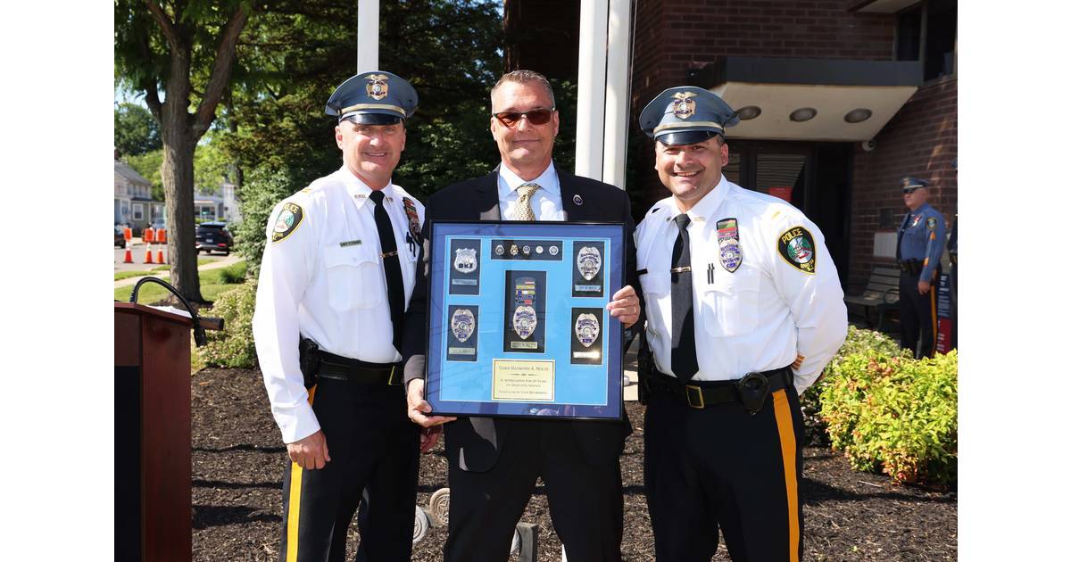 Raritan Borough Honors Chief Raymond Nolte in Retirement Walk-Out ...