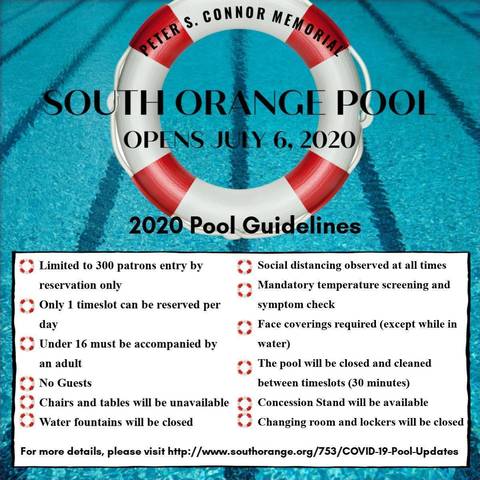 Ready to Jump Back in the Pool? Maplewood and South Orange Community ...