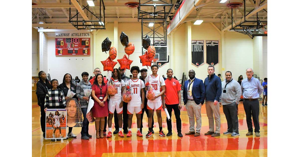 Rahway High School Boys Basketball Celebrates Seniors | Rahway, NJ News ...