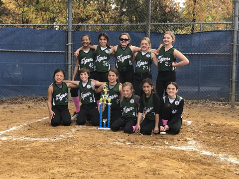 10U Tigers Softball D2 Fall Parkway League Champions | South Plainfield ...