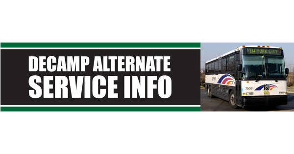 NJ Transit Officials: Emergency Plan to Cover DeCamp Bus Routes Start ...