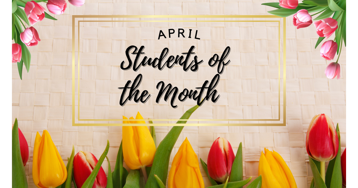 Rahway High School Announces its Students of the Month for April ...