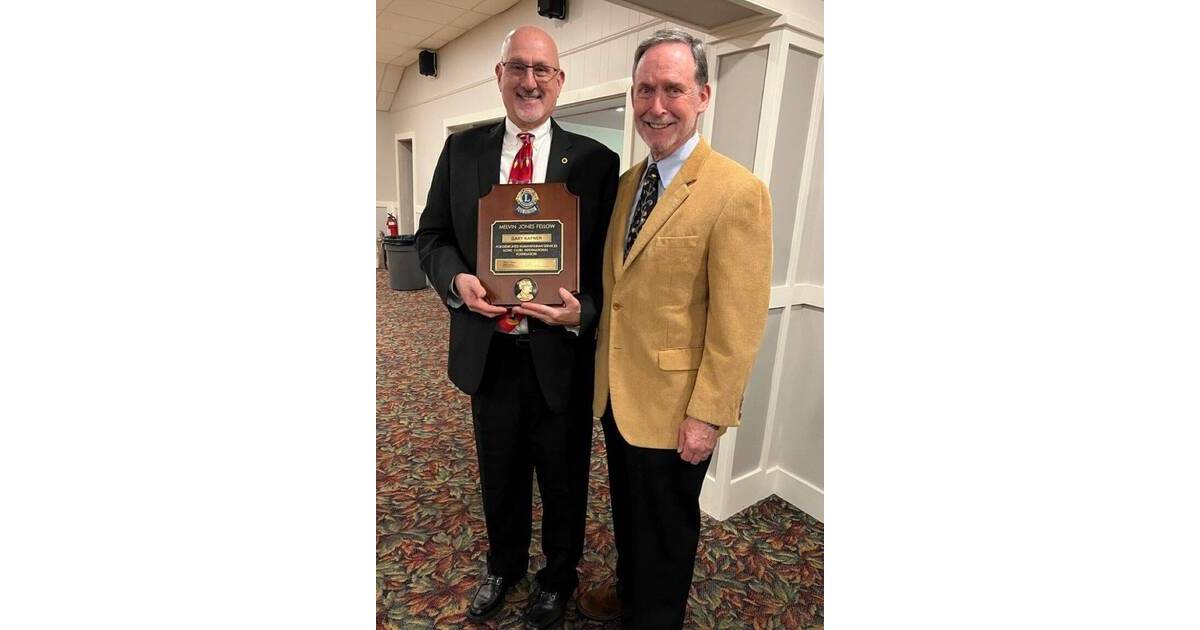 Gary Kapner Honored with Prestigious Melvin Jones Fellowship for ...