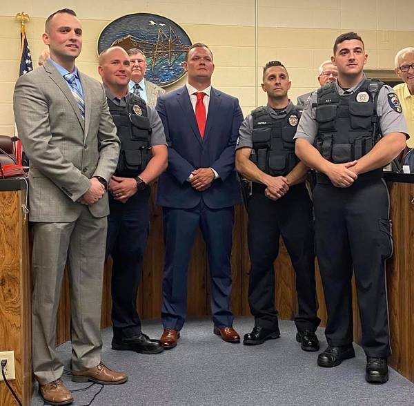 Jon Potter Sworn In as New Police Chief in Ship Bottom | Stafford/LBI ...