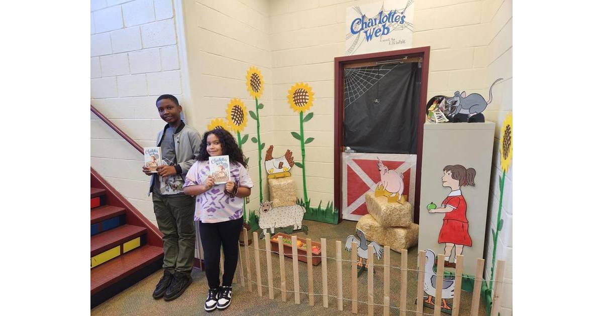 One School, One Book: Grover Cleveland Elementary Embraces 'Charlotte's ...