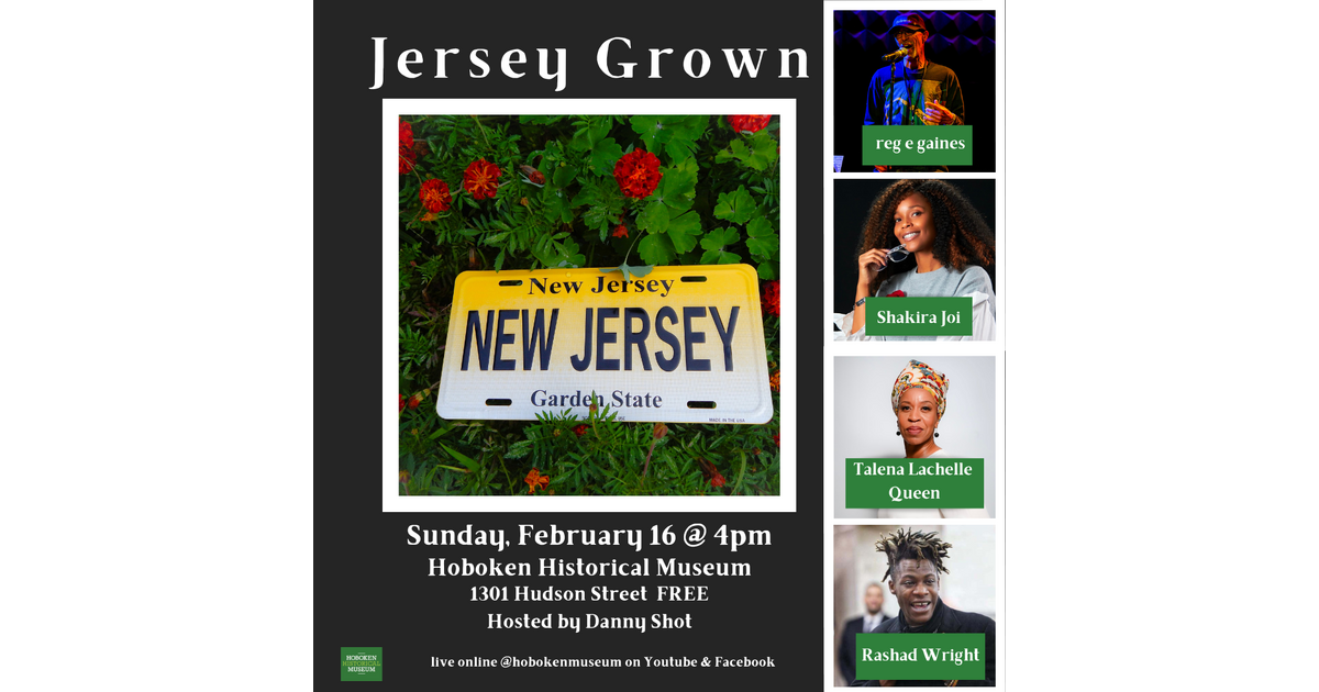 'Jersey Grown’ Poetry Celebration to Showcase Garden State Voices at ...