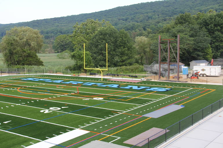 Sparta High School Field Gets Turfed | TAPinto