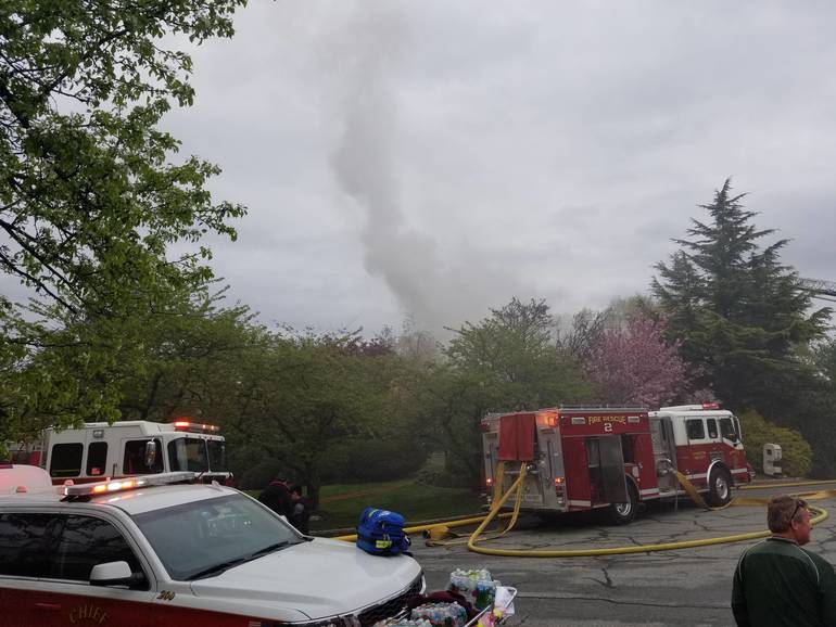 Livingston Fire Department Battles Sunday Afternoon Blaze on Brown ...