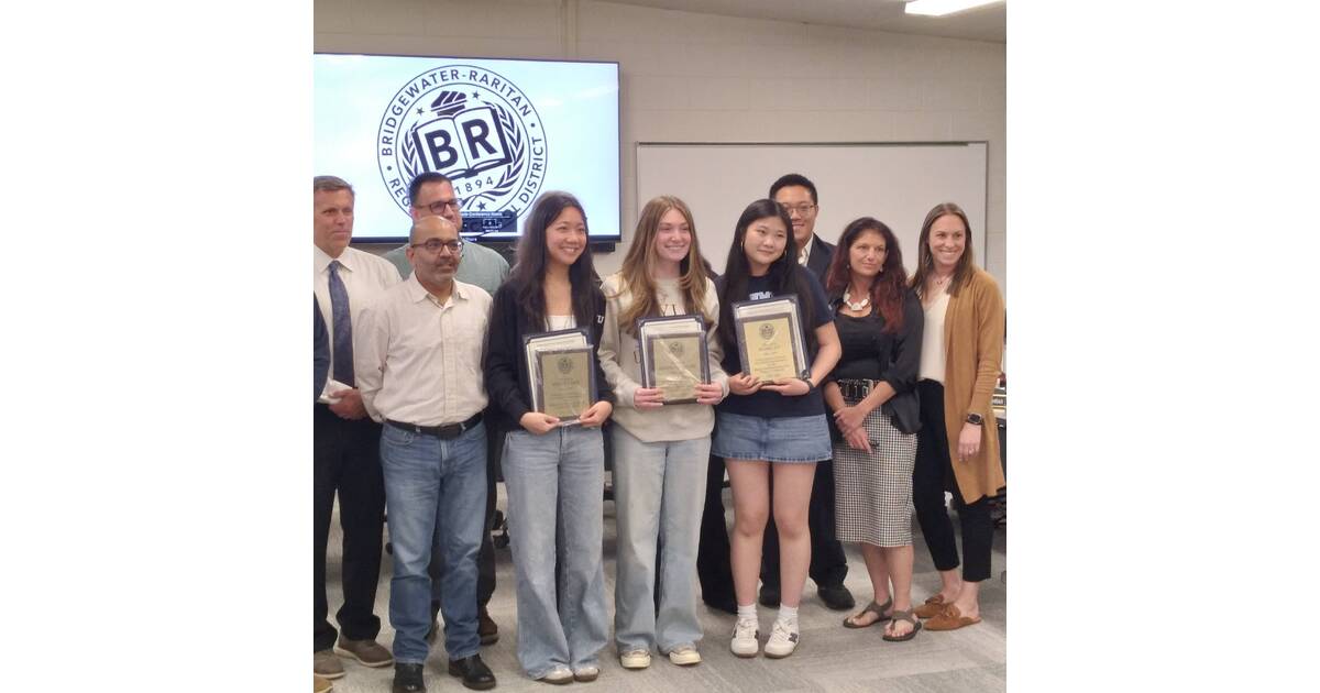 Student Representatives Honored at Final Board of Ed Meeting of the Year | Bridgewater/Raritan ...