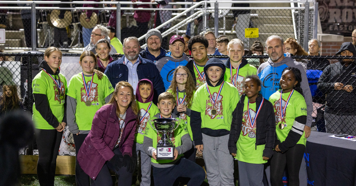 Stateliners Score Big🏈! Phillipsburg Wins Rivalry Punt, Pass, & Kick ...